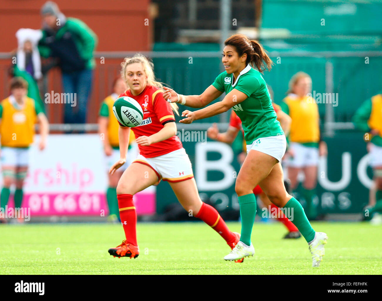 Donnybrook Stadium, Dublin, Ireland. 06th Feb, 2016. RBS Women's Six ...