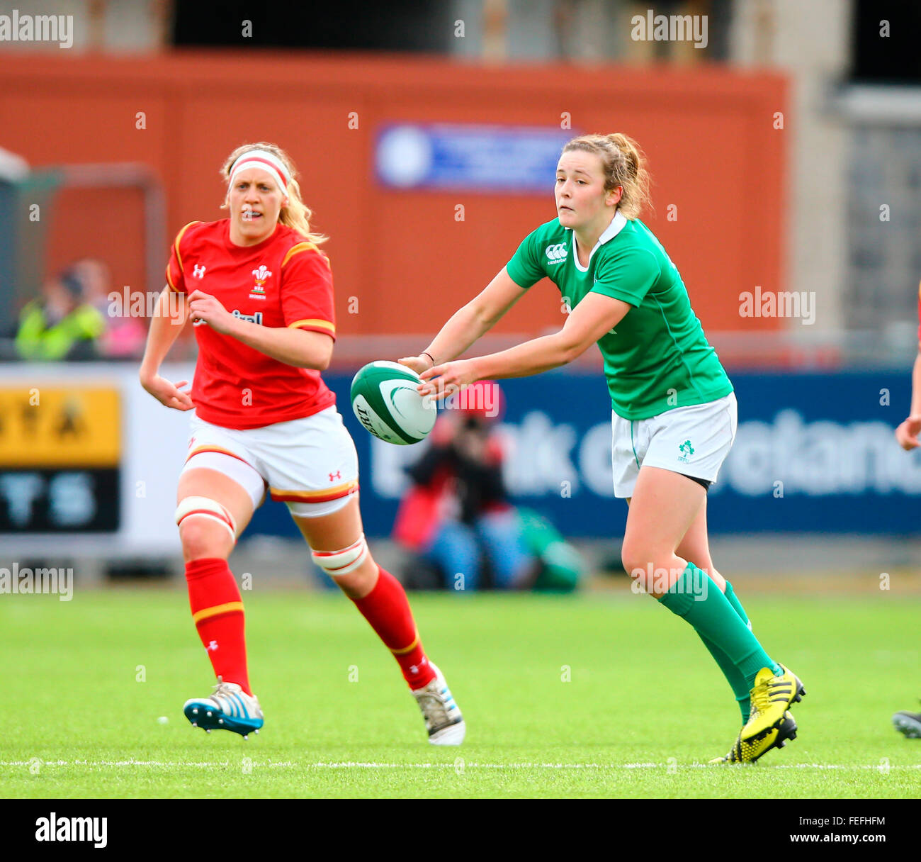 Donnybrook Stadium, Dublin, Ireland. 06th Feb, 2016. RBS Women's Six ...