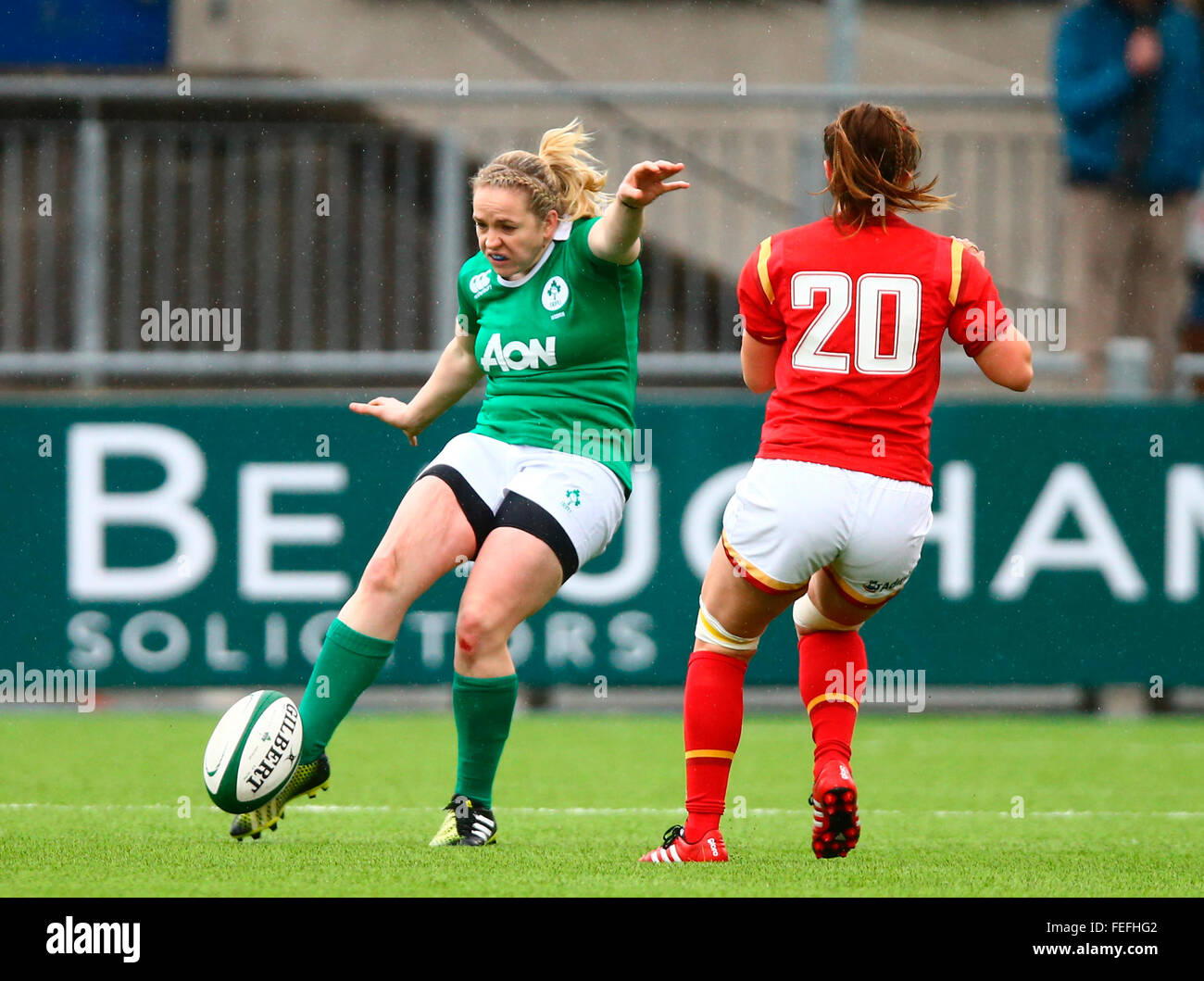 Donnybrook Stadium, Dublin, Ireland. 06th Feb, 2016. RBS Women's Six ...
