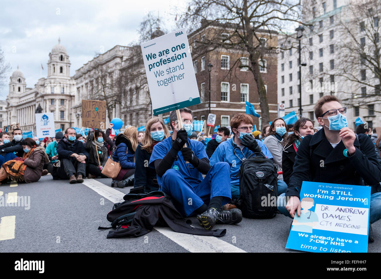 Masked march surgical mask hi-res stock photography and images - Alamy