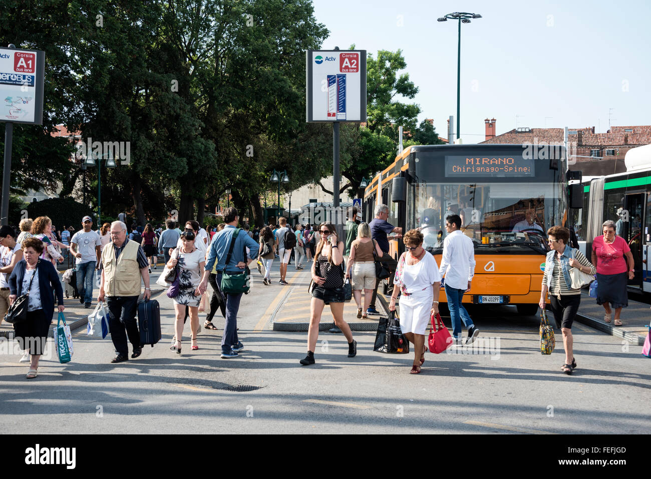Bus passengers main terminal hi-res stock photography and images - Alamy