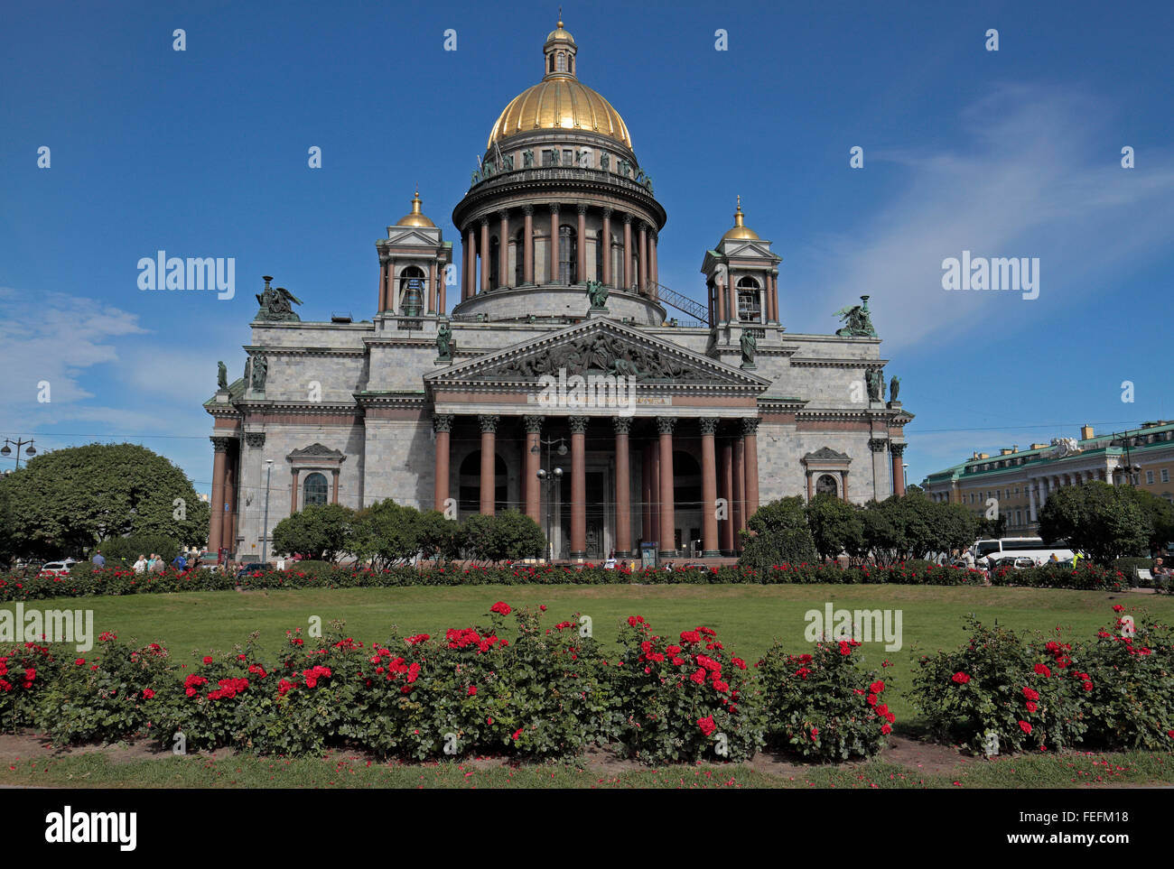 Saint Isaac's Cathedral or Isaakievskiy Sobor, St Isaac's Square, St ...