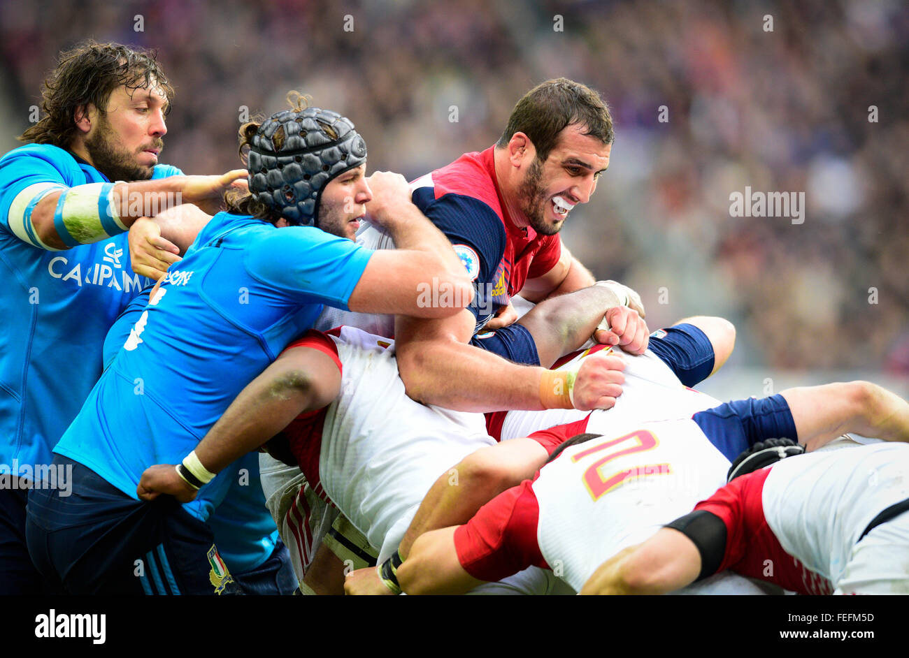 Stade de France, Paris, France. 06th Feb, 2016. 6 Nation rugby ...