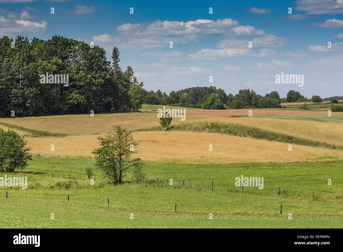 Podlasie suwałki landscape park hi-res stock photography and images - Alamy