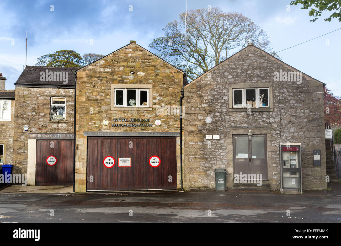 Cave Rescue Organisation headquarters, Clapham, Yorkshire Dales, UK ...