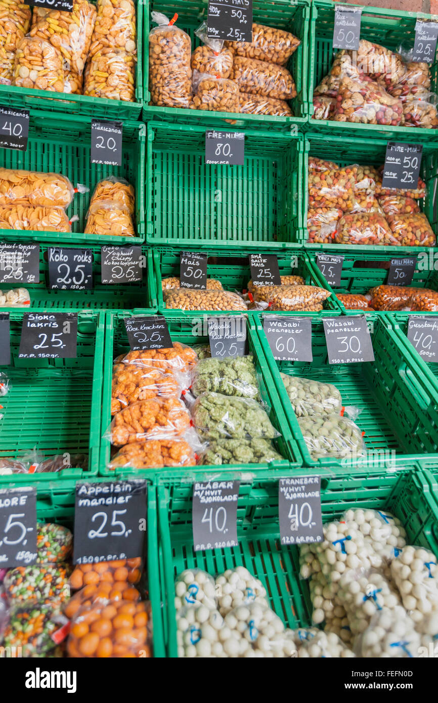Vegetable market in Oslo, Norway Stock Photo - Alamy