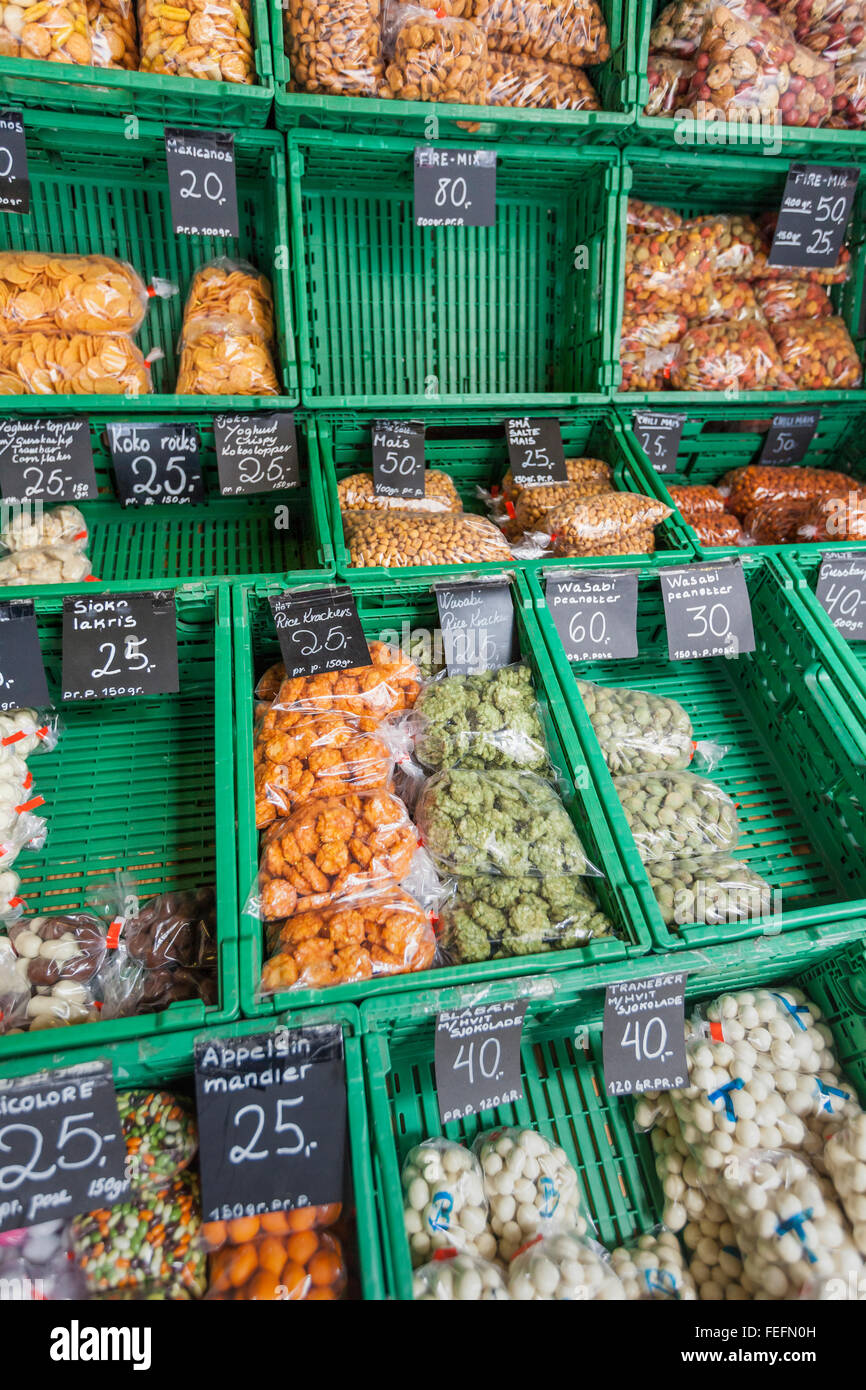 Vegetable market in Oslo, Norway Stock Photo - Alamy