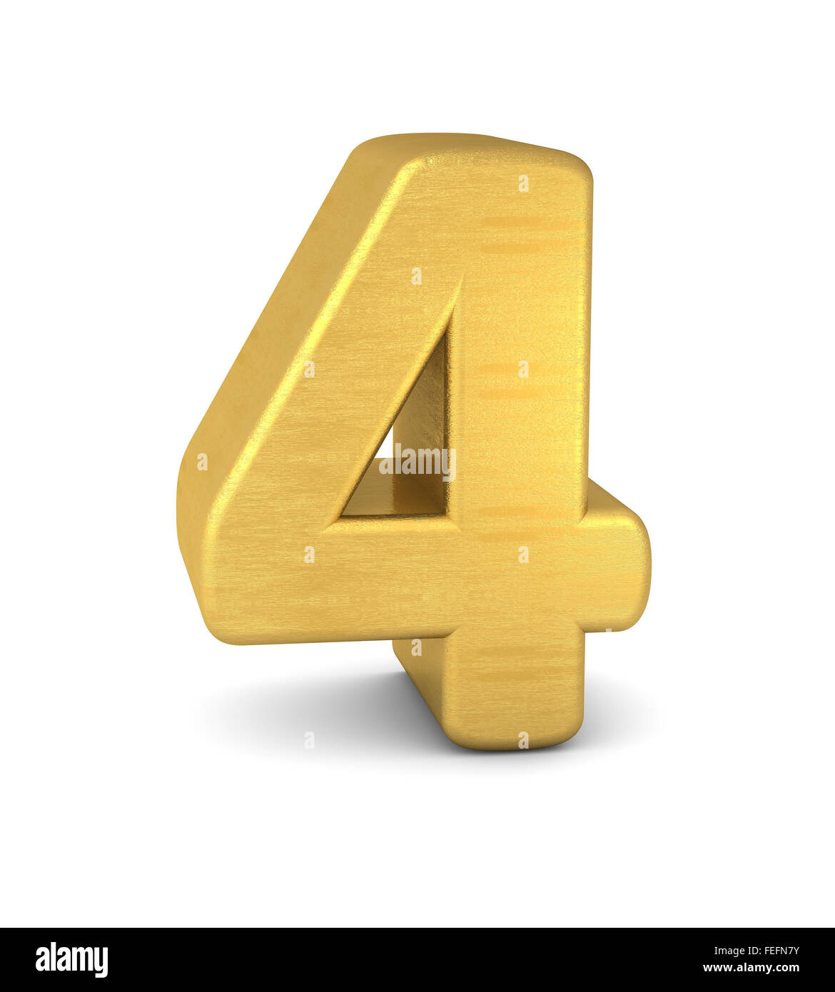 Number 4 Cut Out Stock Images & Pictures - Alamy