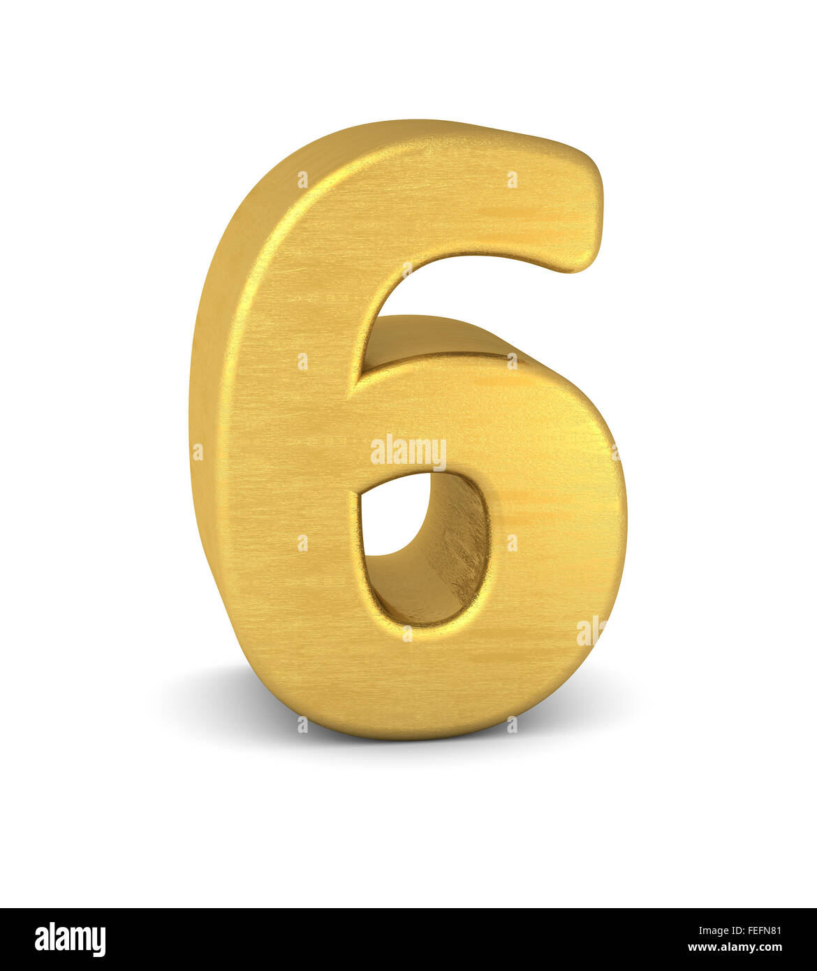 Number 6 Cut Out Stock Images & Pictures - Alamy