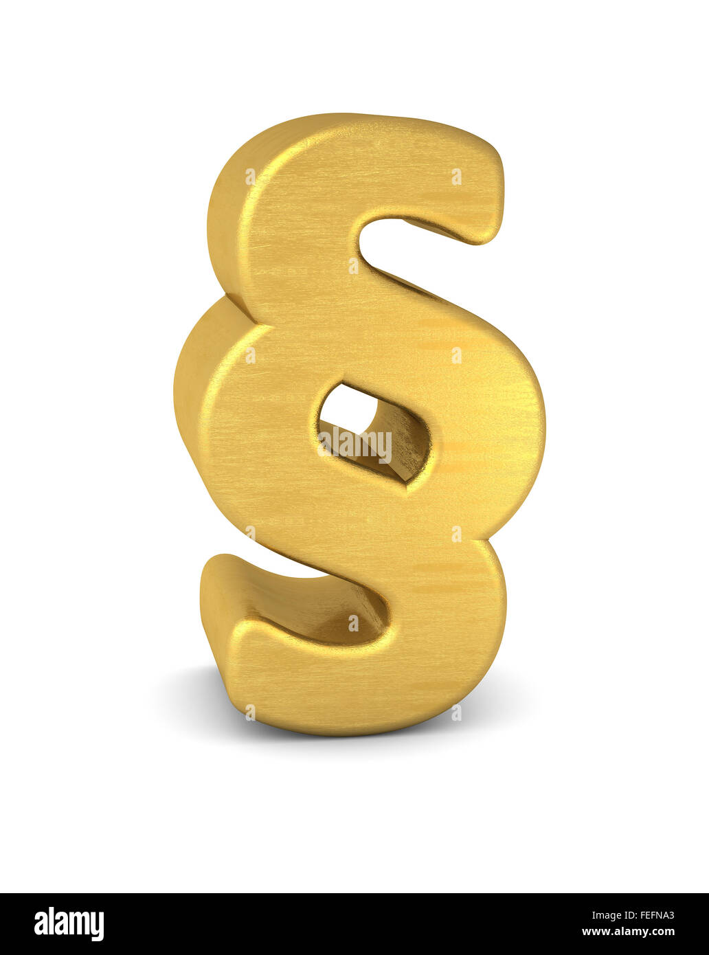 3d paragraph symbol gold hi-res stock photography and images - Alamy