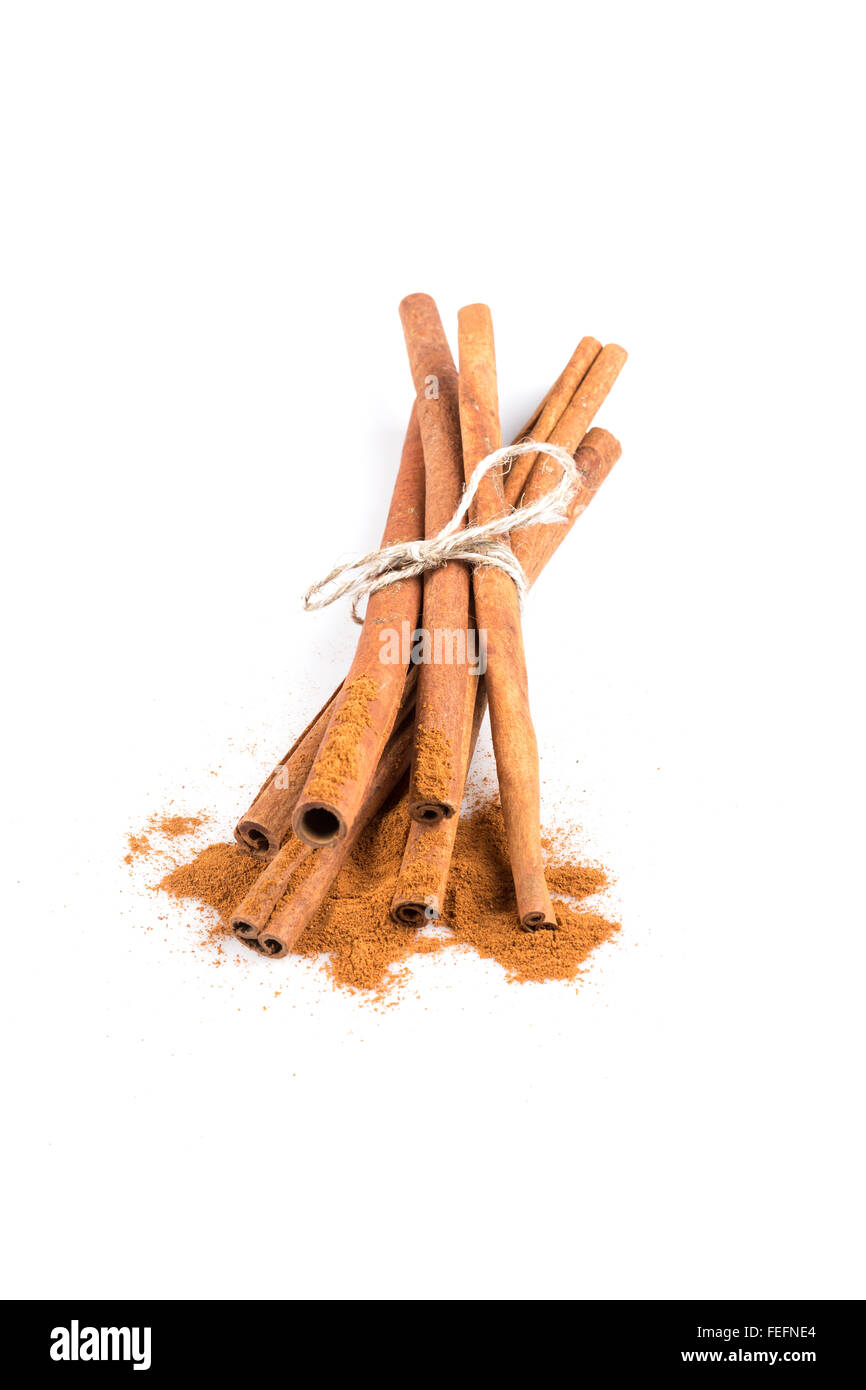 Cinnamon sticks to powder hi-res stock photography and images - Alamy
