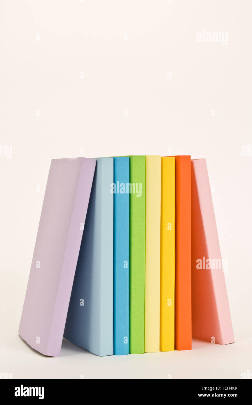 Colored book cover hi-res stock photography and images - Alamy