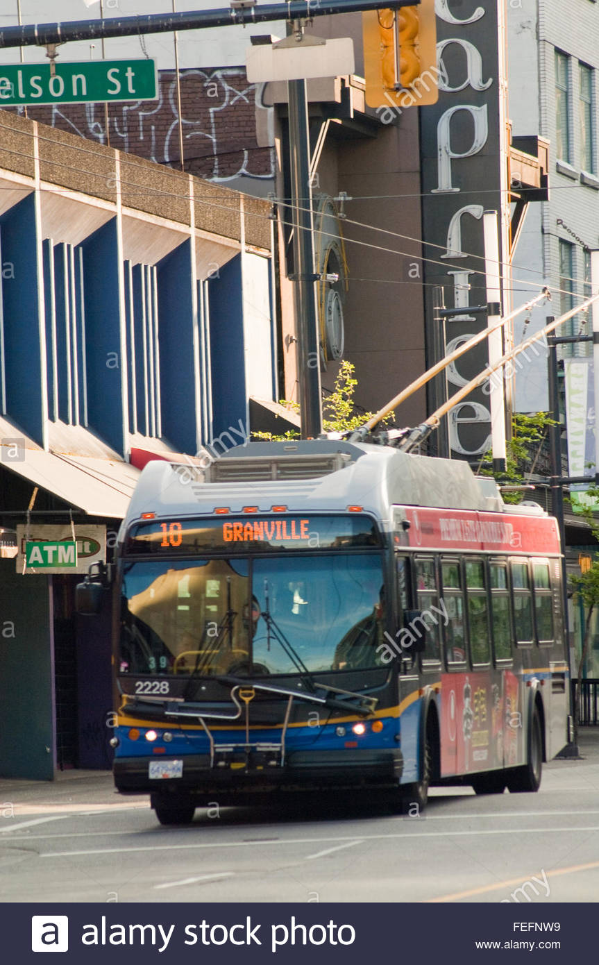 Vancouver Public Transportation Bus Stock Photos & Vancouver Public ...