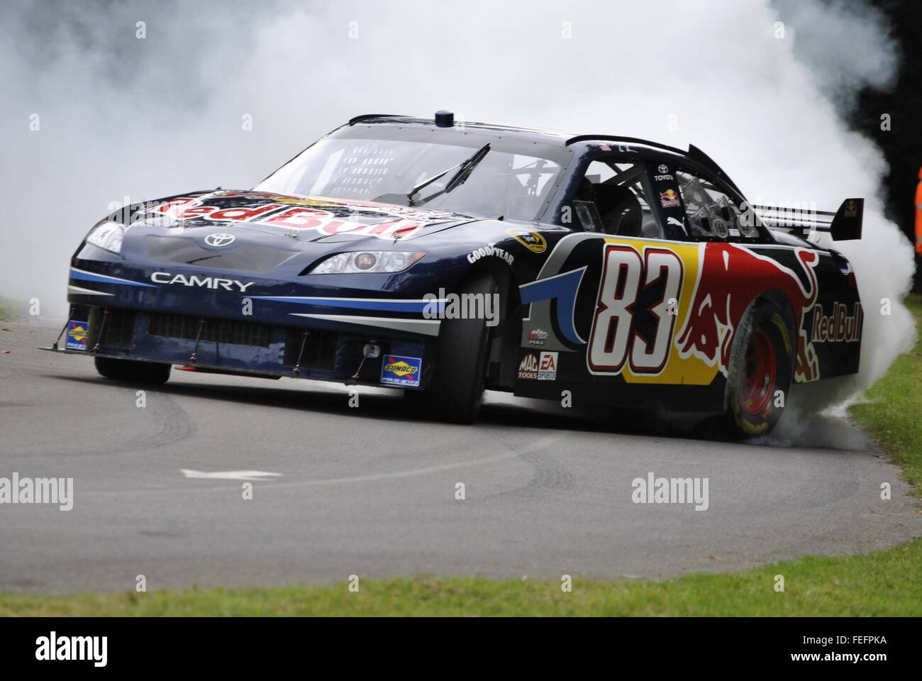 Casey Mears NASCAR Toyota Camry Goodwood Festival of speed Chichester ...
