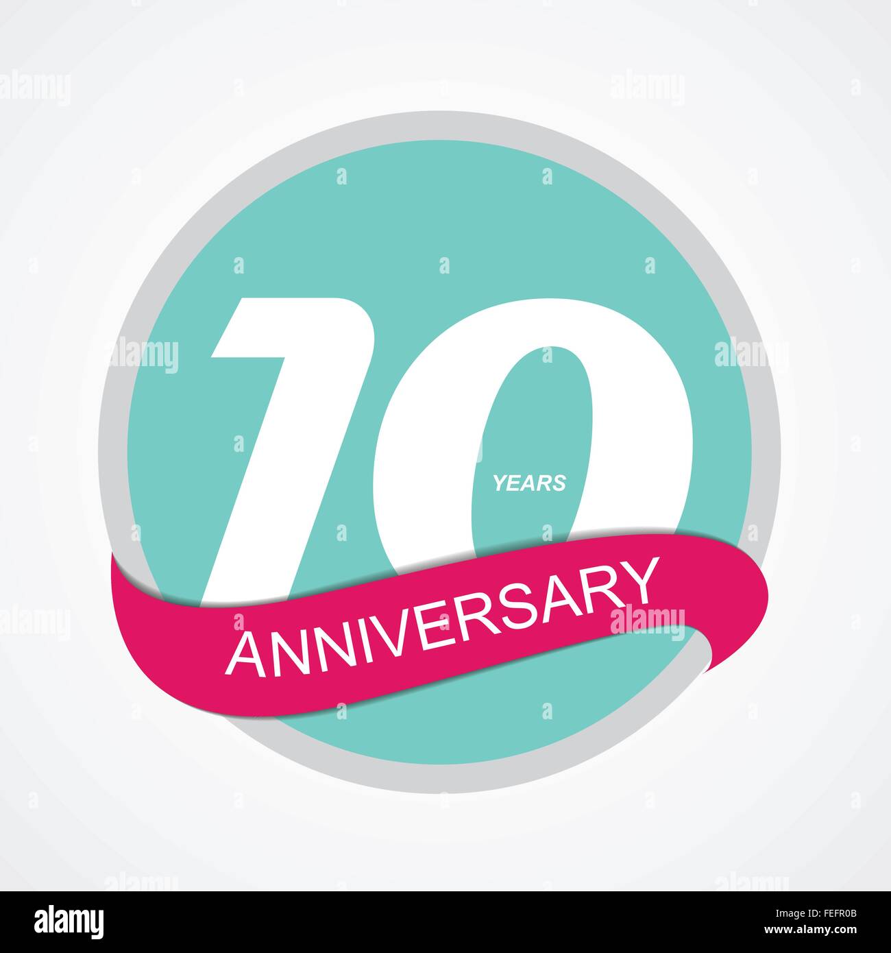 Template Logo 10 Anniversary Vector Illustration Stock Vector Image ...
