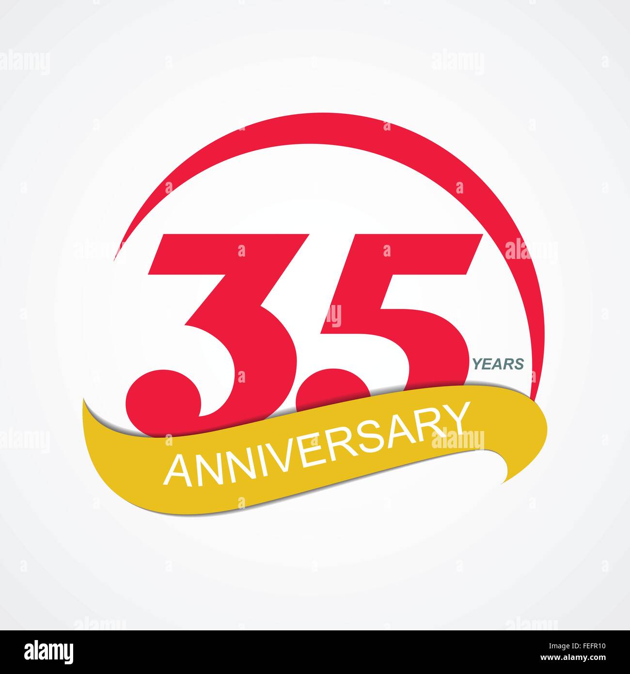 35 birthday icon vector hi-res stock photography and images - Alamy
