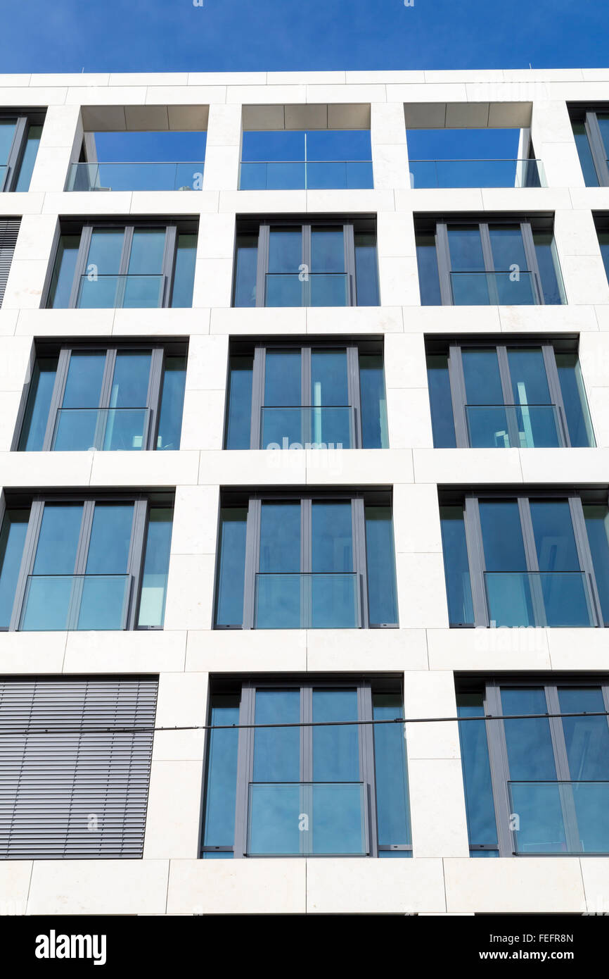 New modern glass building Stock Photo - Alamy