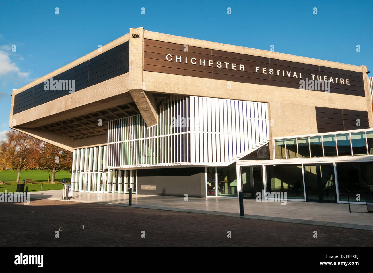 The Chichester Festival Theatre Stock Photo - Alamy