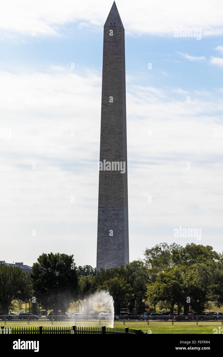 washington DC, view of the famous obelisk Stock Photo - Alamy