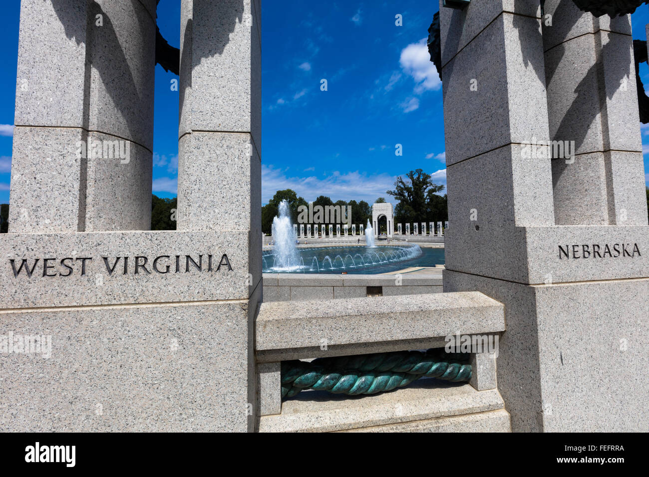 the World War II Memorial in Washingtion is dedicated to Americans who ...