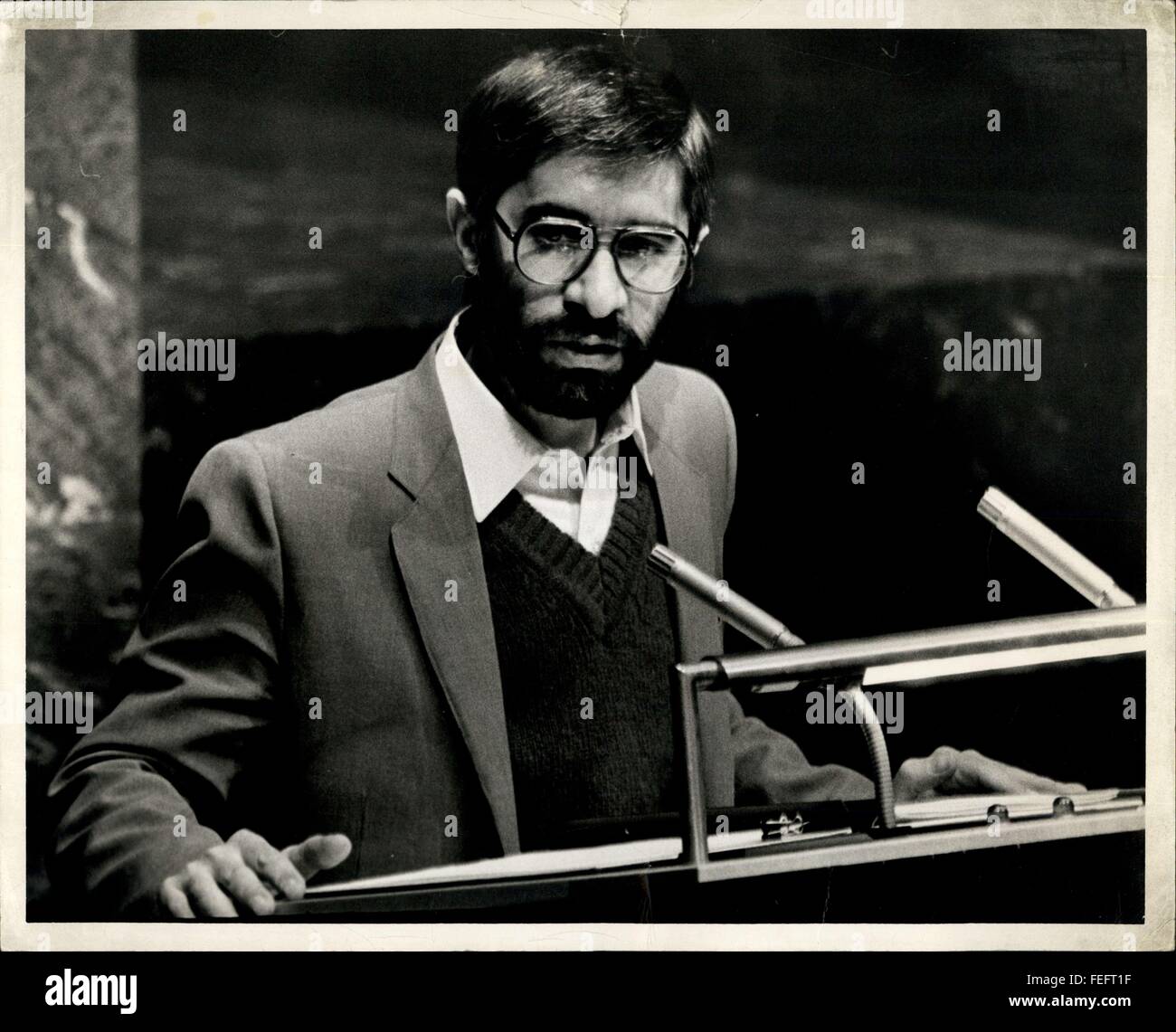 1981 - Mr. Mir Hossein Mousavi new Prime Minister of Iran O.P.S. Mr ...