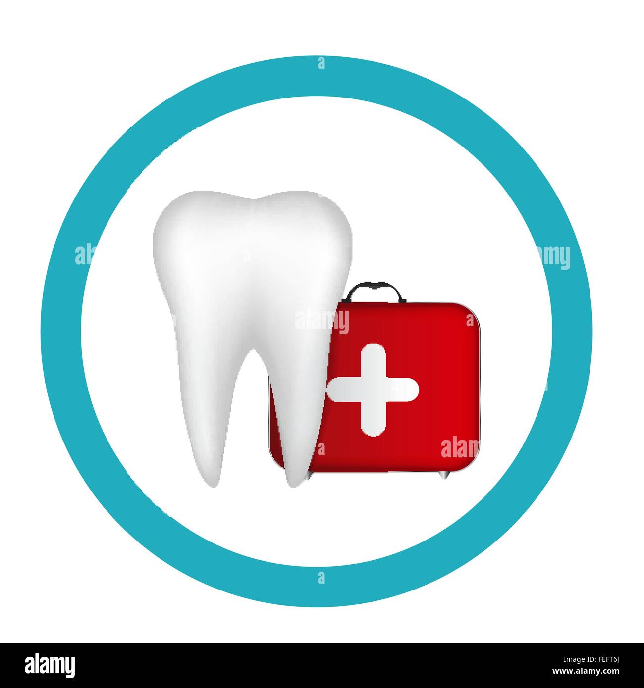 Dental Clinic Icon Vector Illustration Stock Vector Image & Art - Alamy