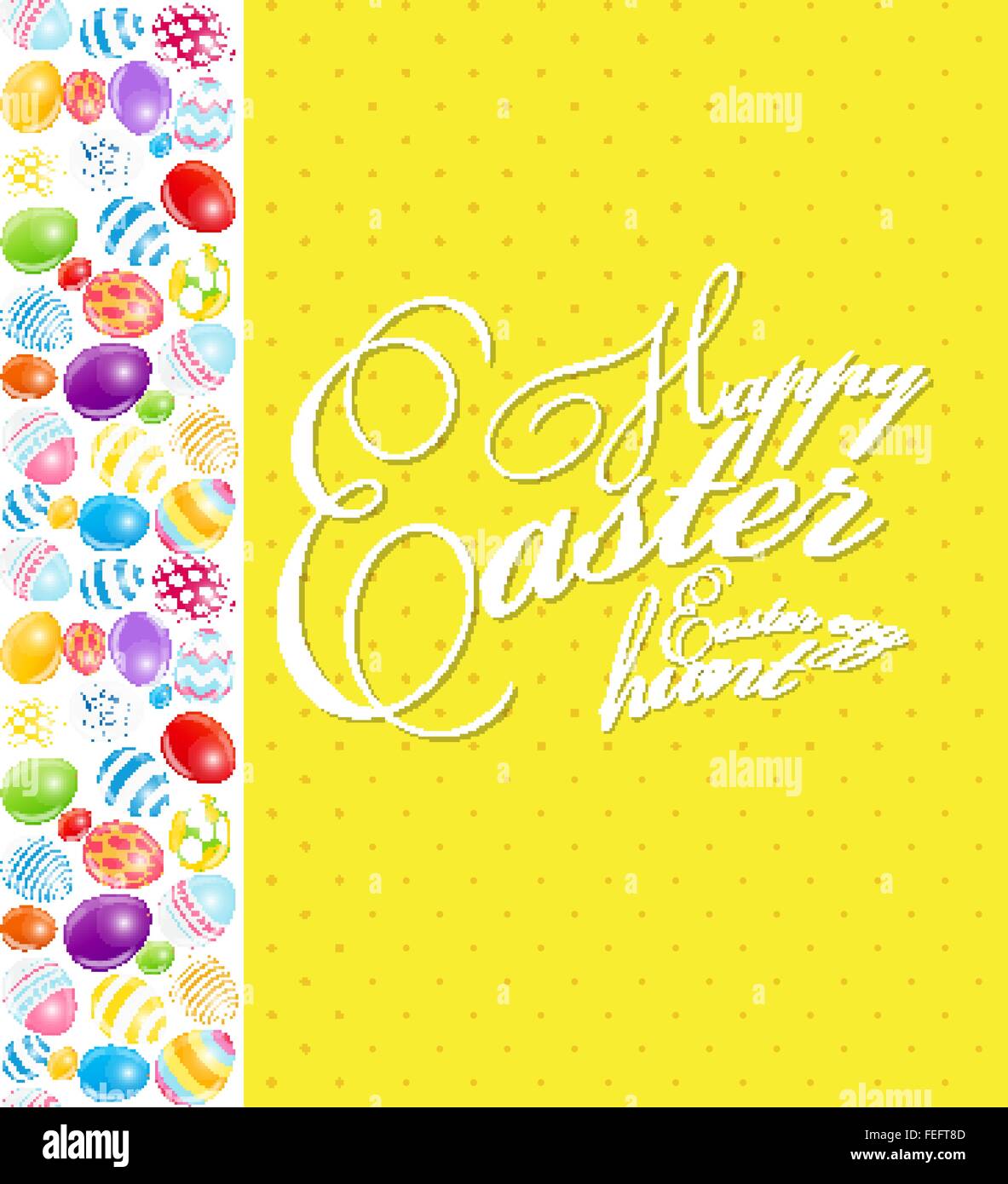 Happy Easter Spring Background Illustration Stock Vector Image & Art ...