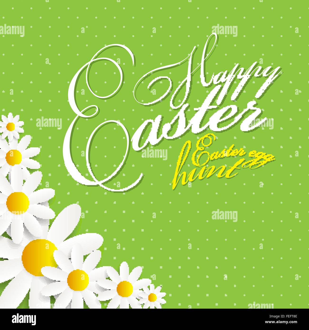 Happy Easter Spring Background Illustration Stock Vector Image & Art ...