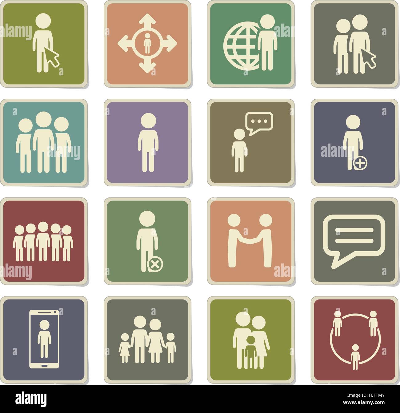 Both sides community Stock Vector Images - Alamy