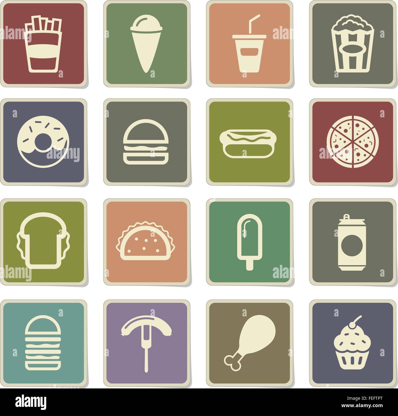 Eat simply Stock Vector Images - Alamy