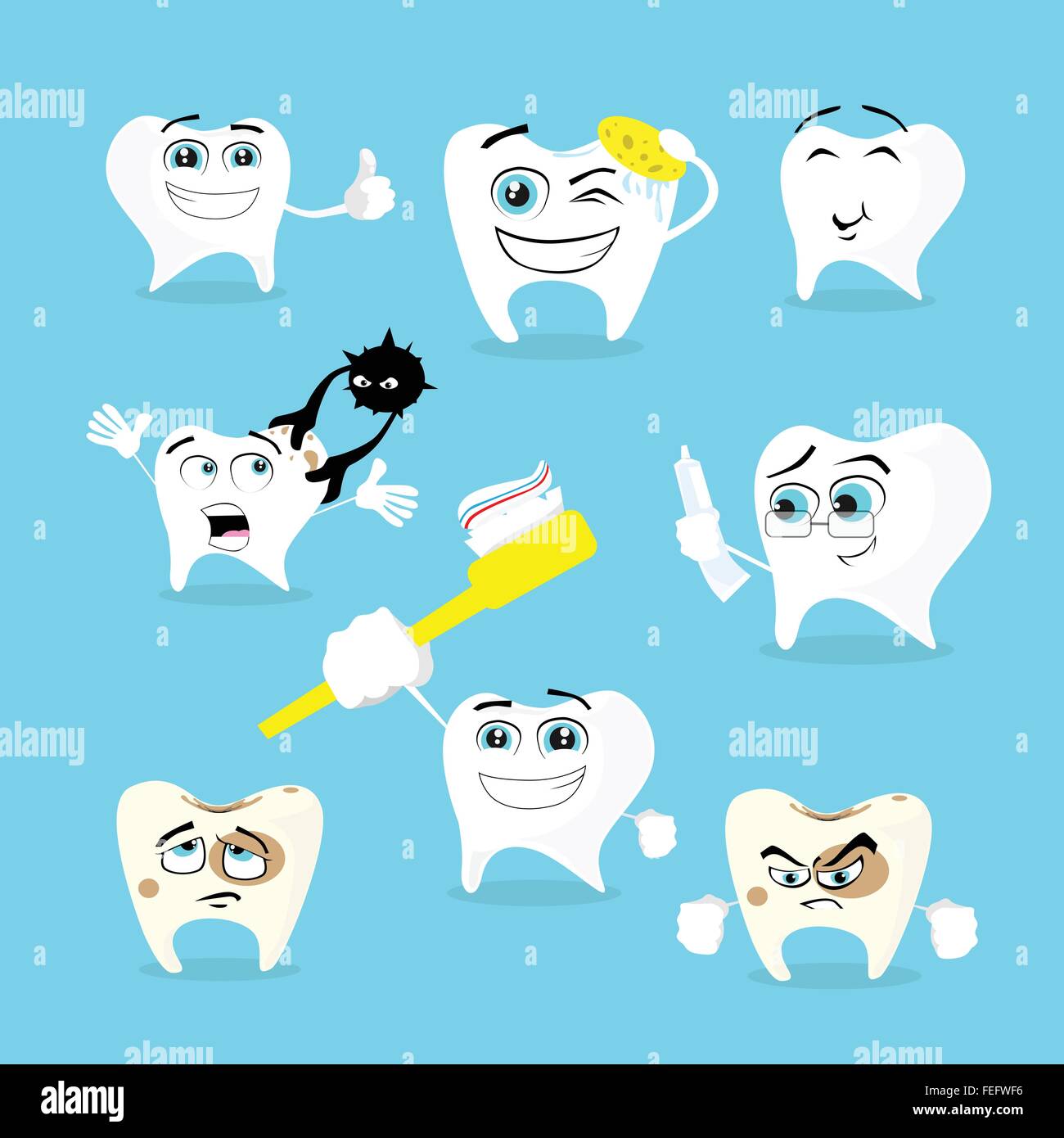 Bad Molar Stock Vector Images - Alamy