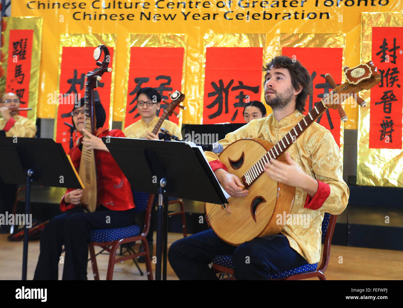 Toronto, Canada. 6th Feb, 2016. Members of the Toronto Chinese ...