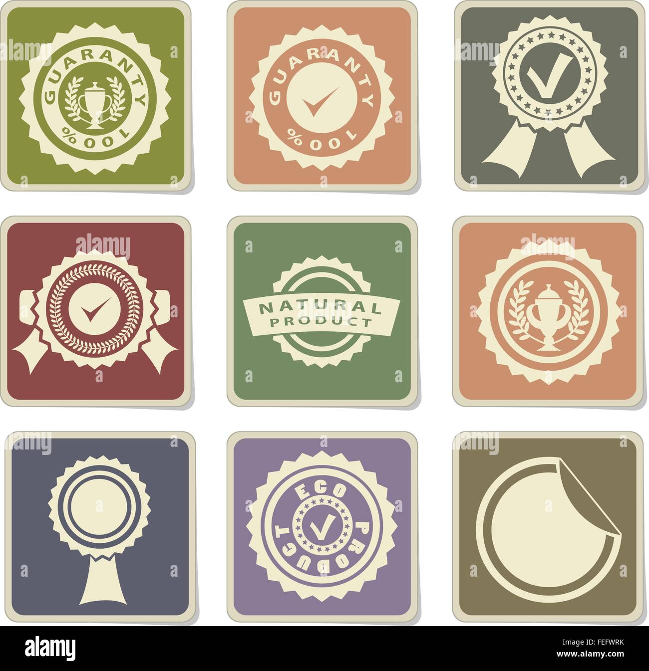 Coat of arms seals Stock Vector Images - Alamy