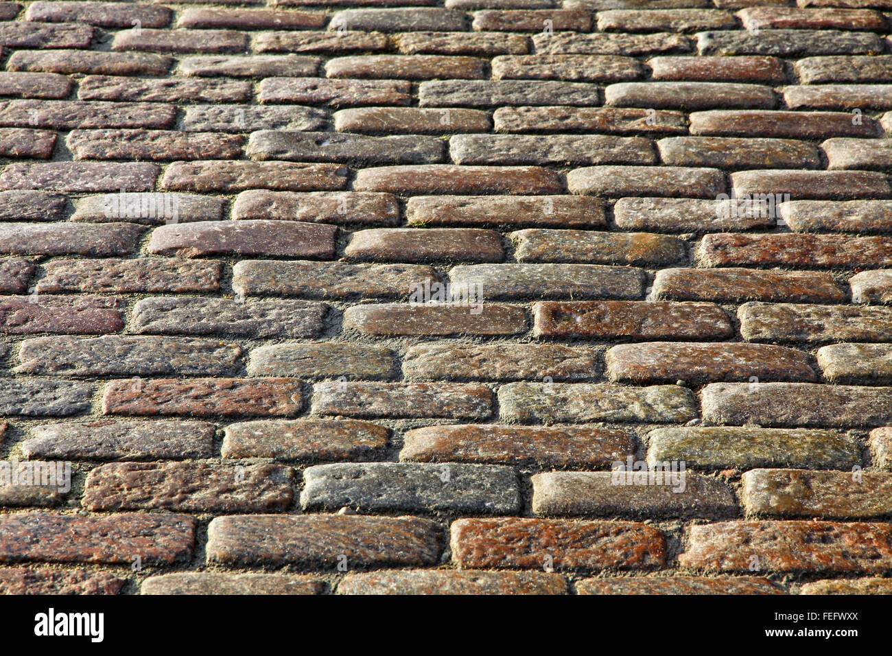 Abstract background of fragment of stone blocks pavement surface Stock ...