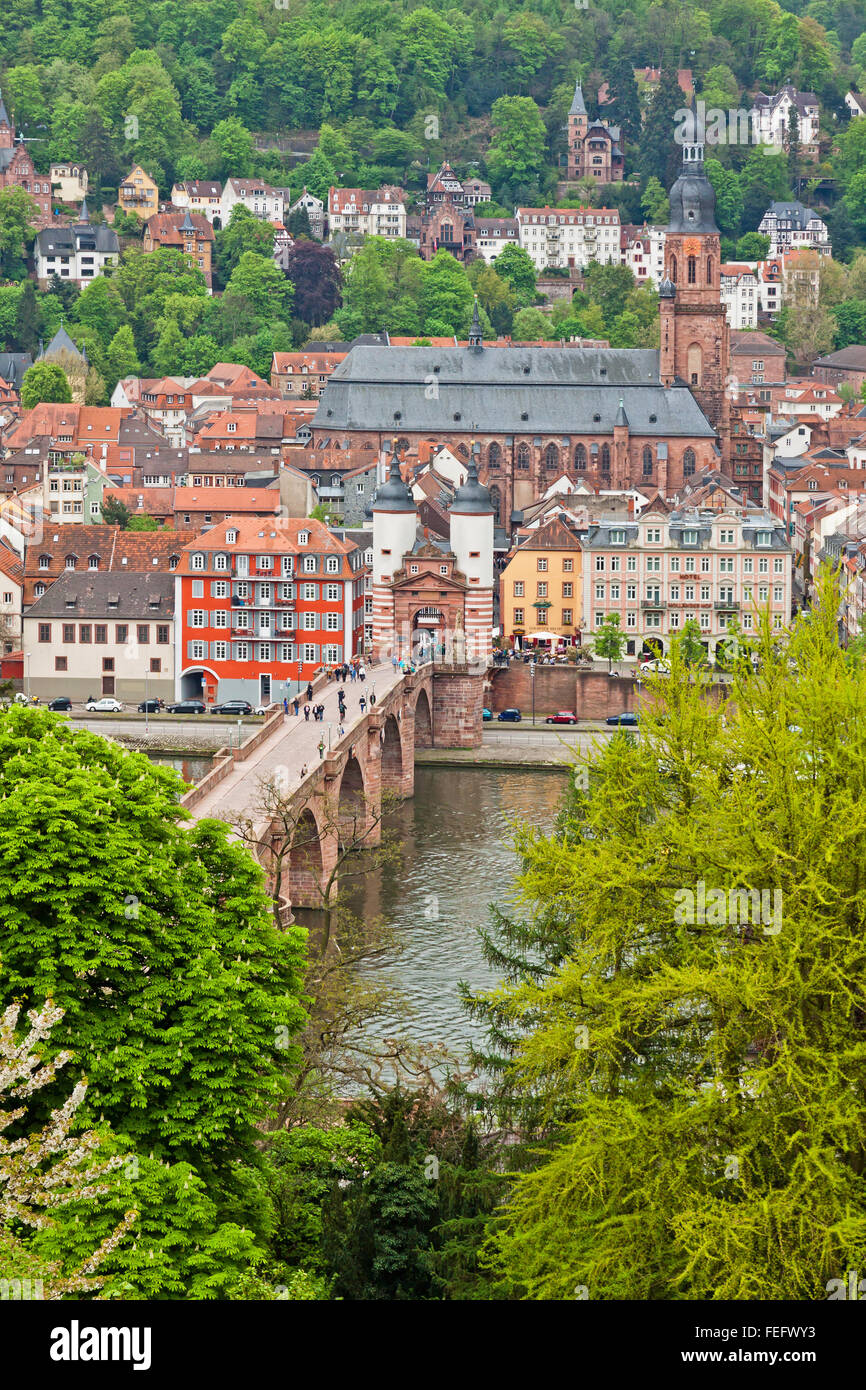Heidelberg old town hi-res stock photography and images - Alamy