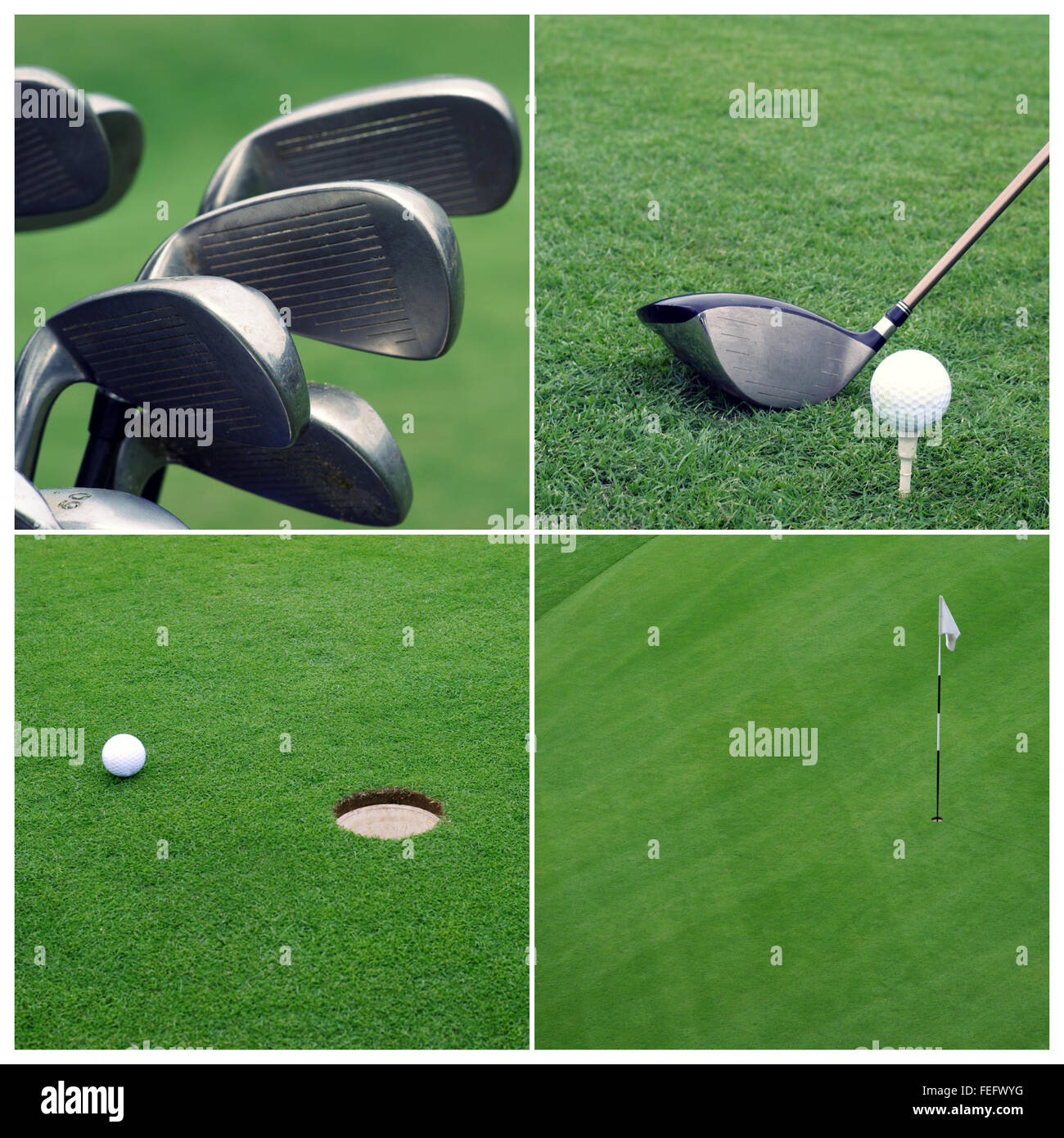 Golf player set hi-res stock photography and images - Alamy