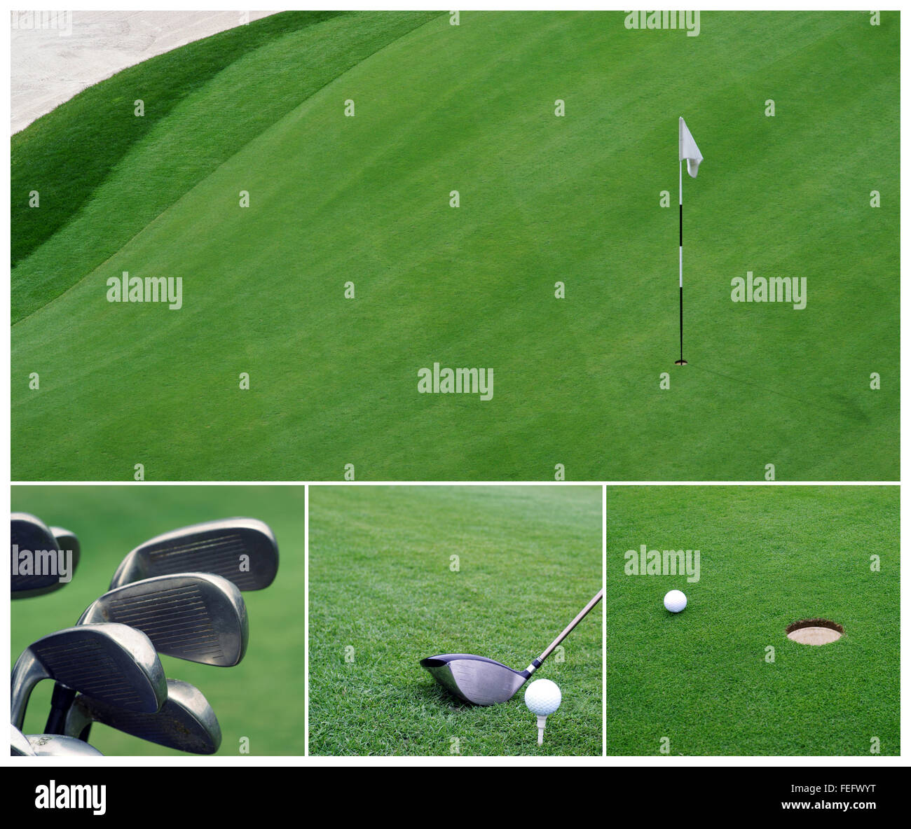 Golf player set hi-res stock photography and images - Alamy