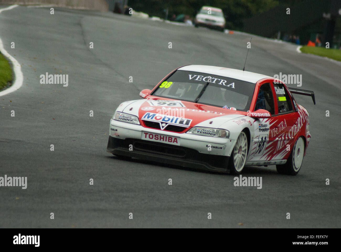 John Cleland Vauxhall Vectra Race Car Oulton Park BTCC Stock Photo - Alamy