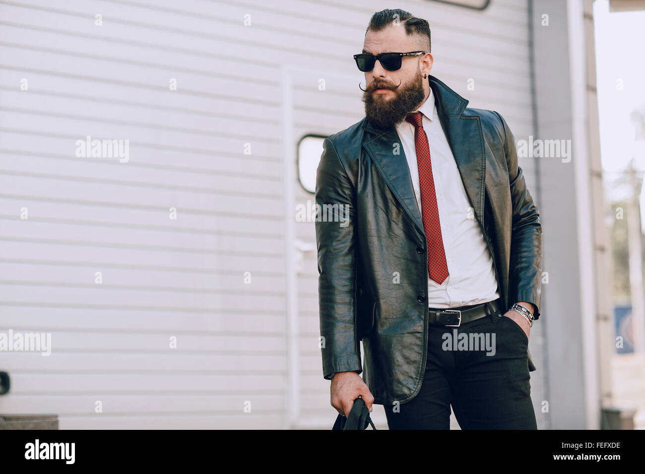 business man outside Stock Photo - Alamy