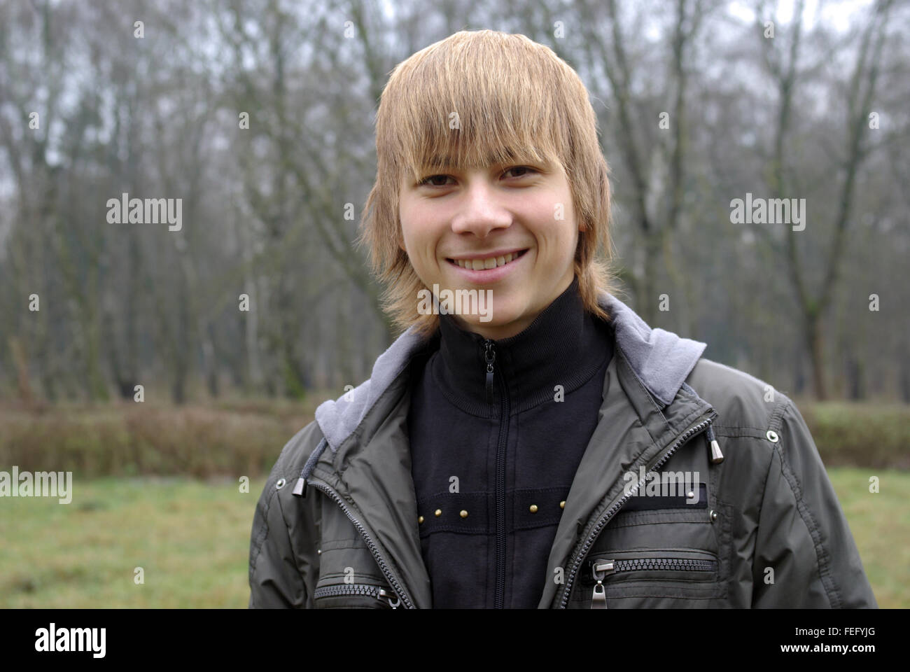 Russian teenager boy hi-res stock photography and images - Alamy