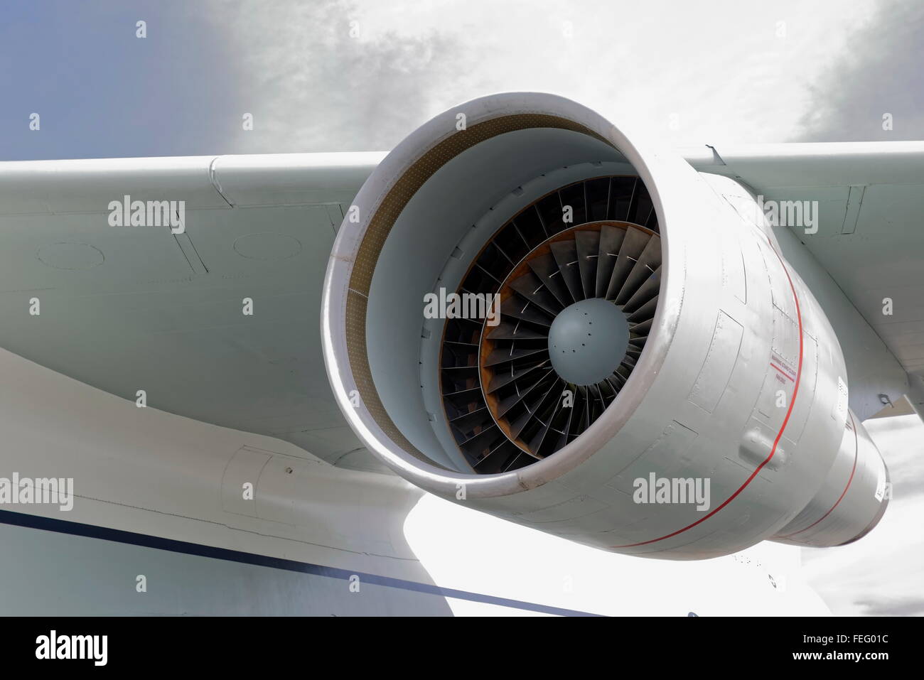Engine - Lockheed Martin C-5A Galaxy Stock Photo - Alamy