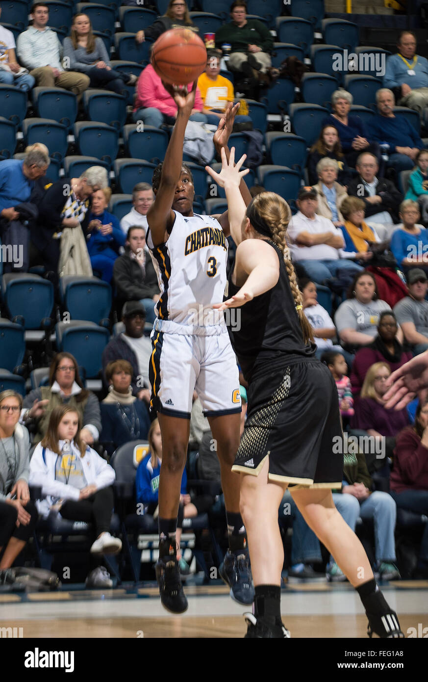 Chattanooga, Tennessee, USA. 06th Feb, 2016. Chattanooga Lady Mocs ...