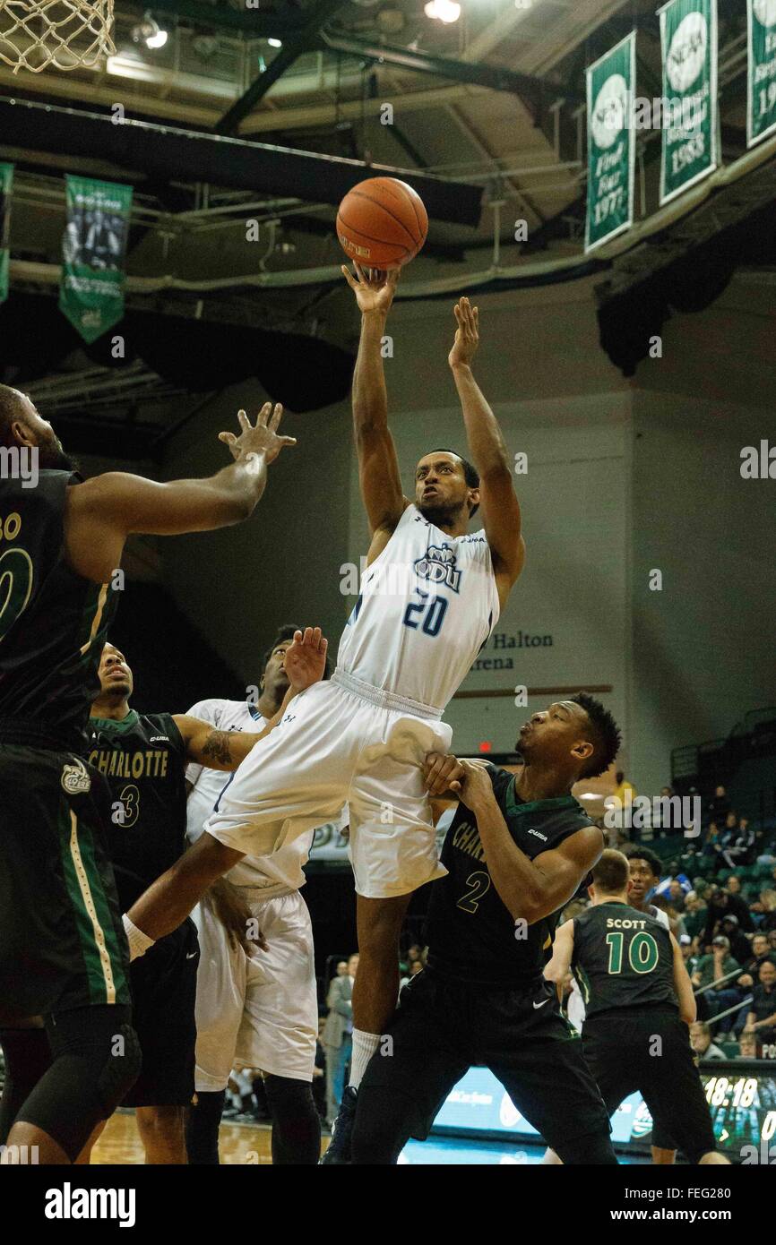 Charlotte, NC, USA. 6th Feb, 2016. Trey Freeman (20) of the Old ...