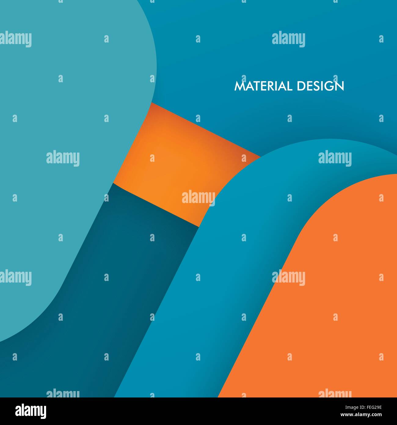 Illustration of modern material design. Vector background Stock Vector ...