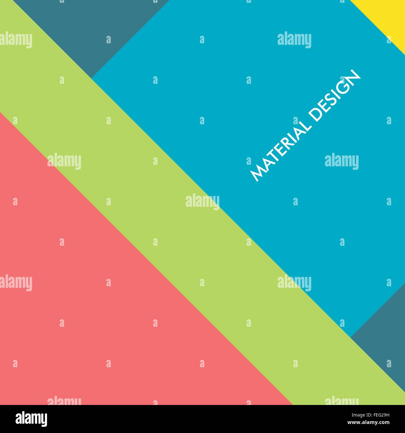 Illustration of modern material design. Vector background Stock Vector ...