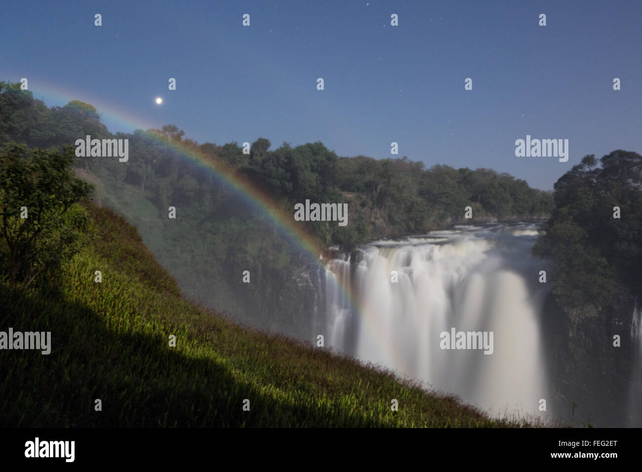 Victoria falls double rainbow hi-res stock photography and images - Alamy
