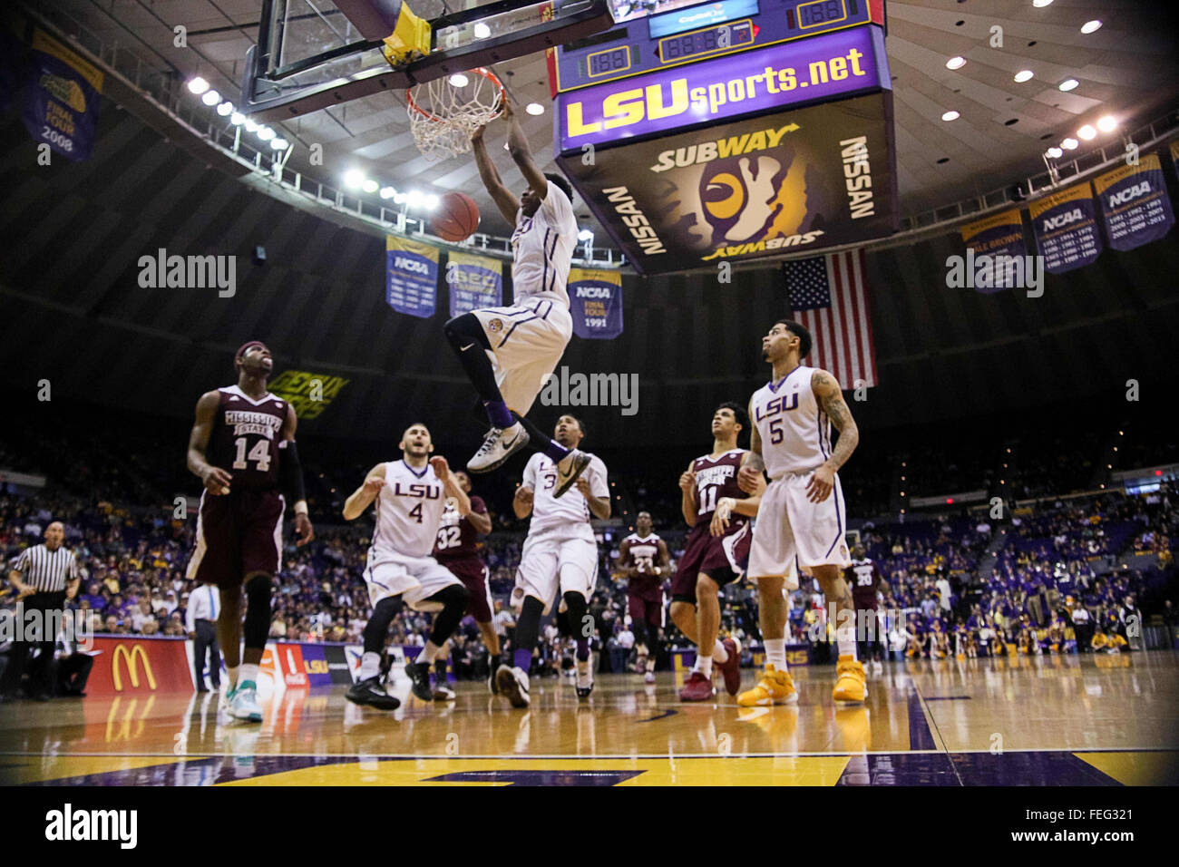 Baton Rouge, LA, USA. 06th Feb, 2016. LSU Tigers guard Antonio Blakeney ...