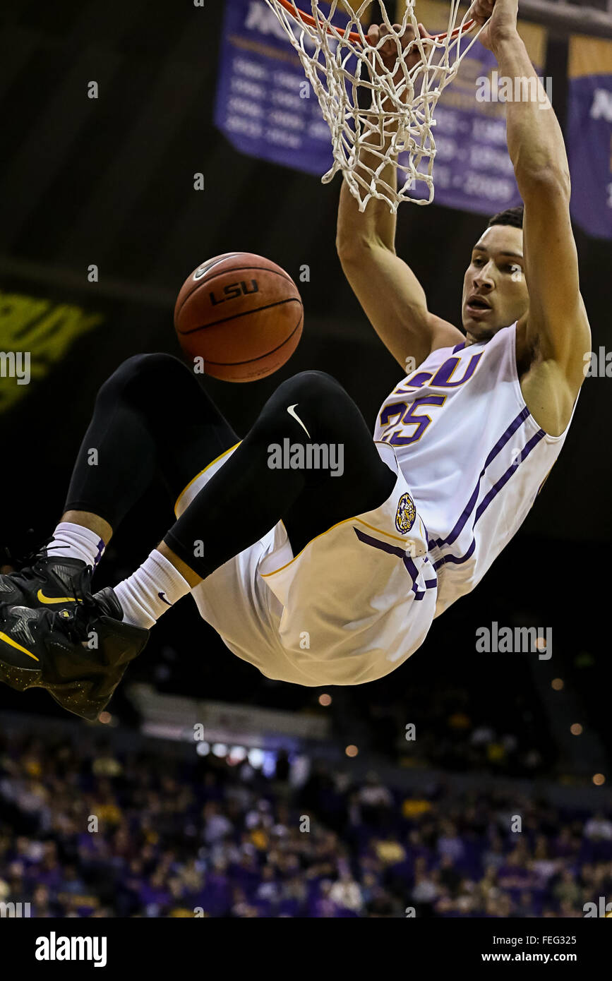 Baton Rouge, LA, USA. 06th Feb, 2016. LSU Tigers forward Ben Simmons ...