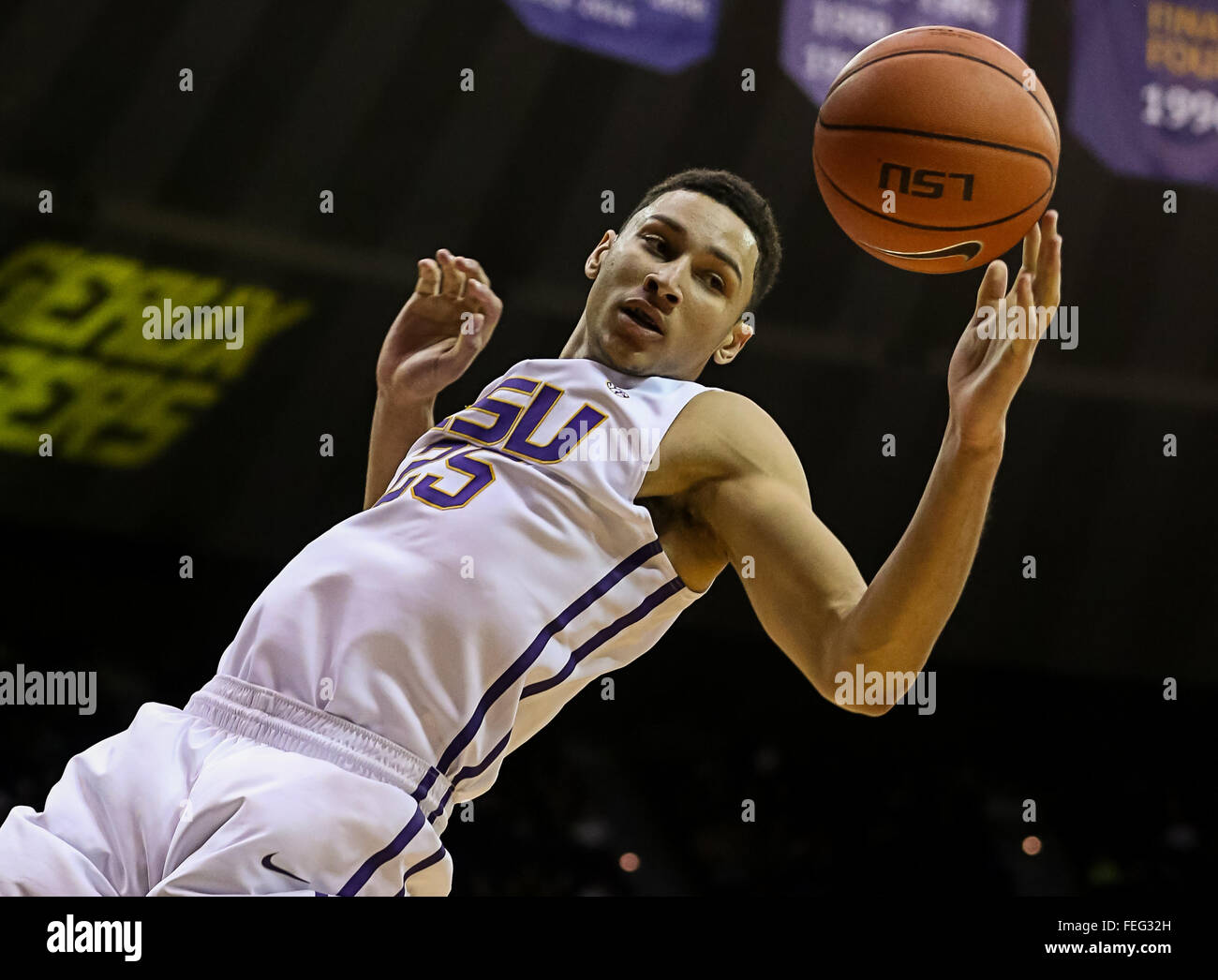 Baton Rouge, LA, USA. 06th Feb, 2016. LSU Tigers forward Ben Simmons ...