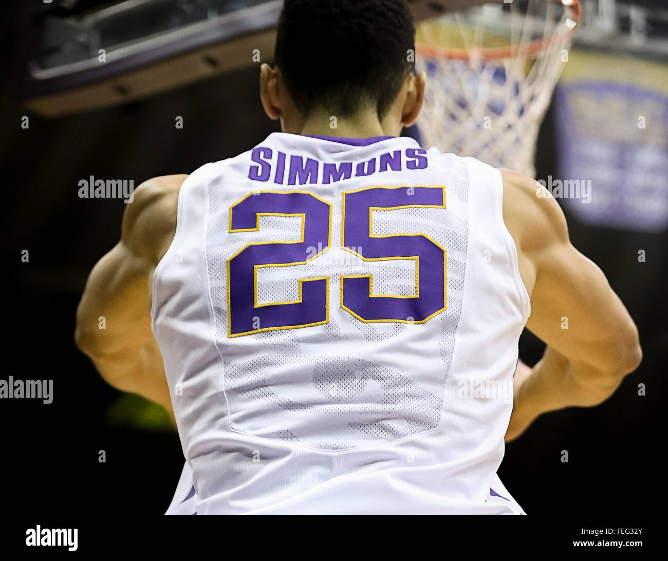 Baton Rouge, LA, USA. 06th Feb, 2016. LSU Tigers forward Ben Simmons ...